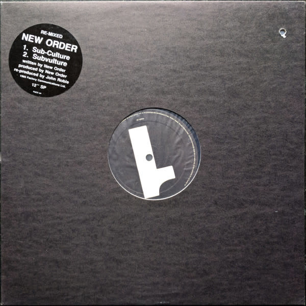 (LP) New Order - Sub-Culture (2022 Remaster) 12" Single - Dead Dog Records