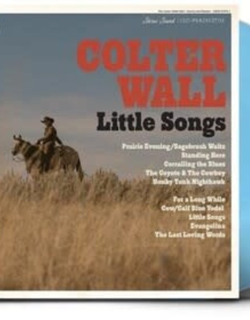 (LP) Colter Wall - Little Songs (Indie: Opaque Baby Blue) - Dead Dog ...