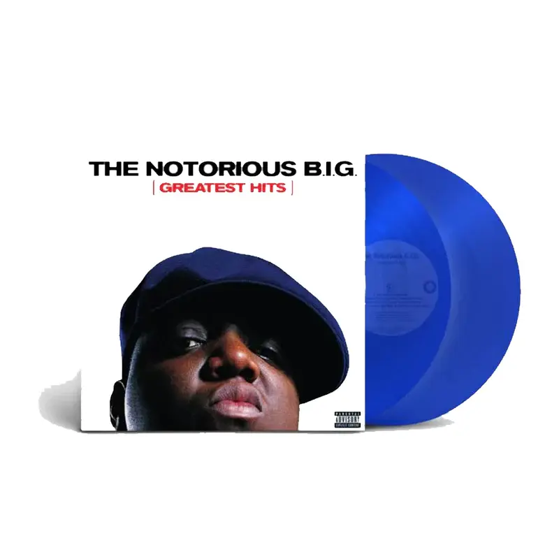 (LP) The Notorious B.I.G. - Greatest Hits (Blue Vinyl Reissue) - Dead ...