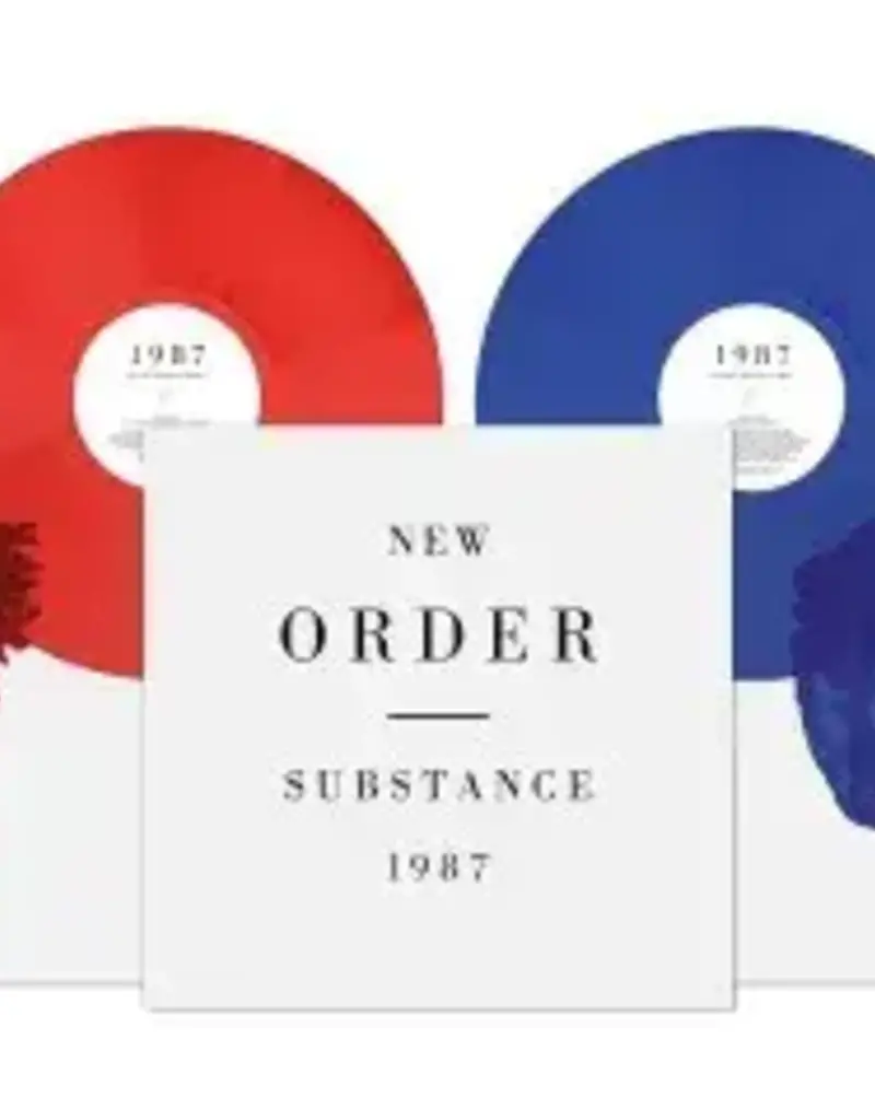 (LP) New Order- Substance (2023 Reissue) 2LP Red & Blue Vinyl - Dead ... (LP) New Order- Substance (2023 Reissue) 2LP Red & Blue Vinyl - Dead ...