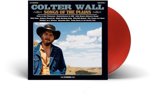 (LP) Colter Wall - Songs Of The Plains (2024 Repress: Red Opaque Vinyl ...