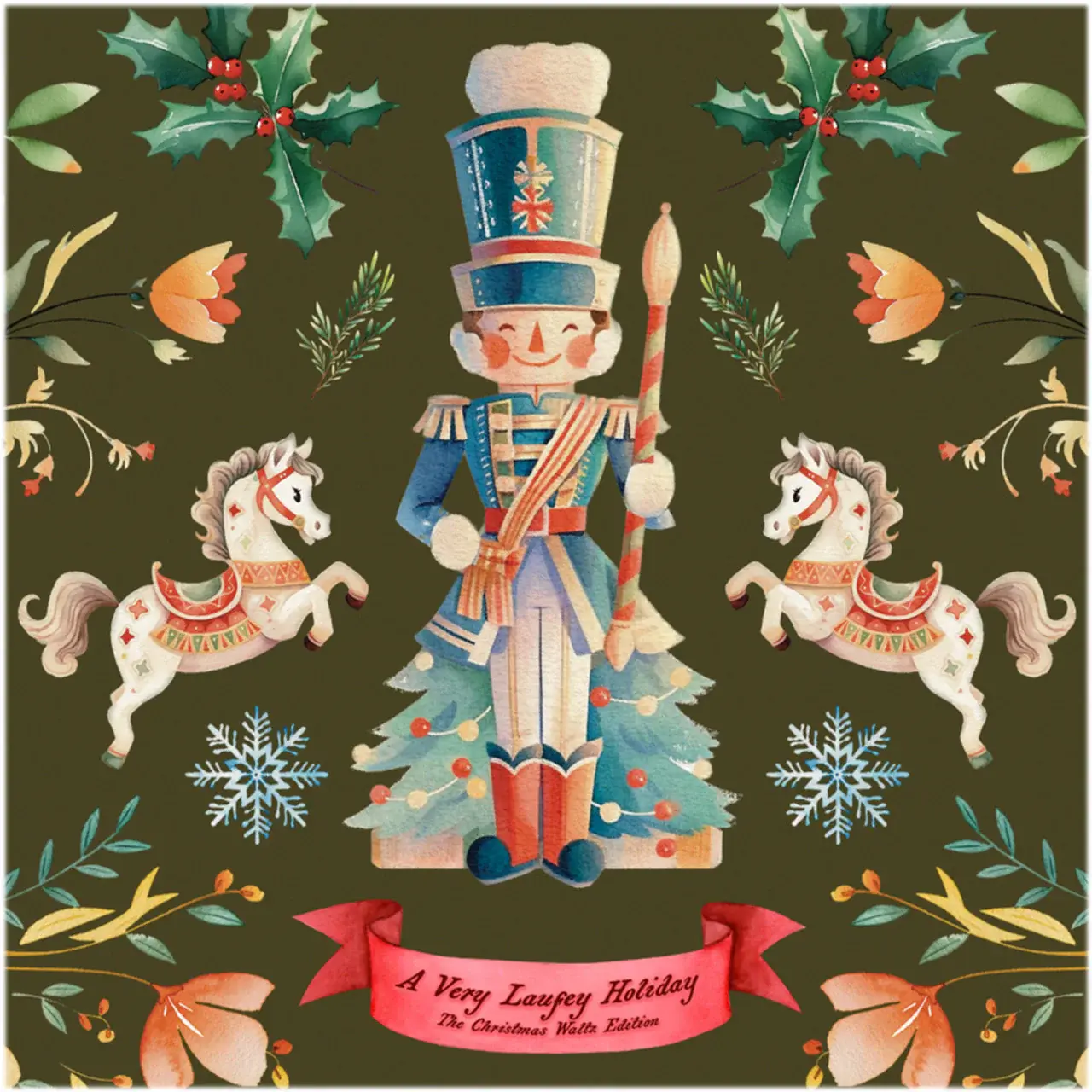 (LP) Laufey - A Very Laufey Holiday: The Christmas Waltz Edition (7") (Green Vinyl) - Dead Dog ...