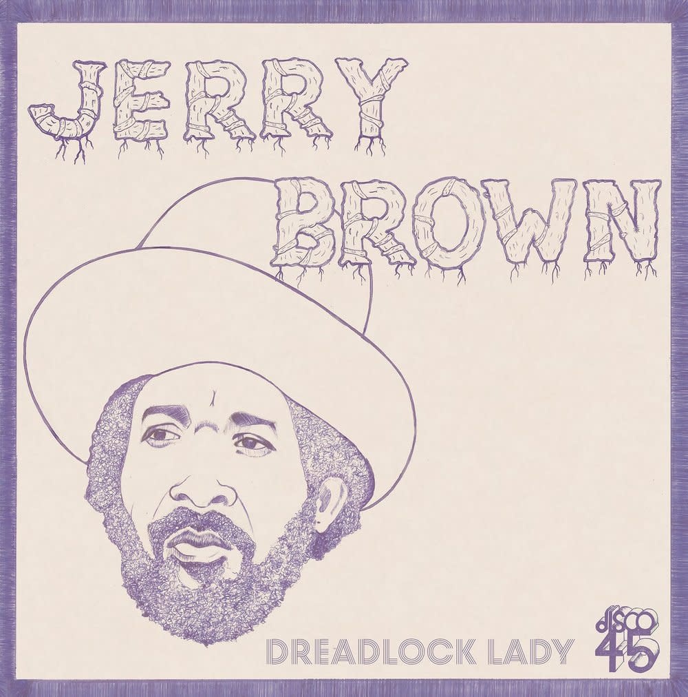 (LP) Jerry Brown- Dreadlock Lady 12" - Dead Dog Records