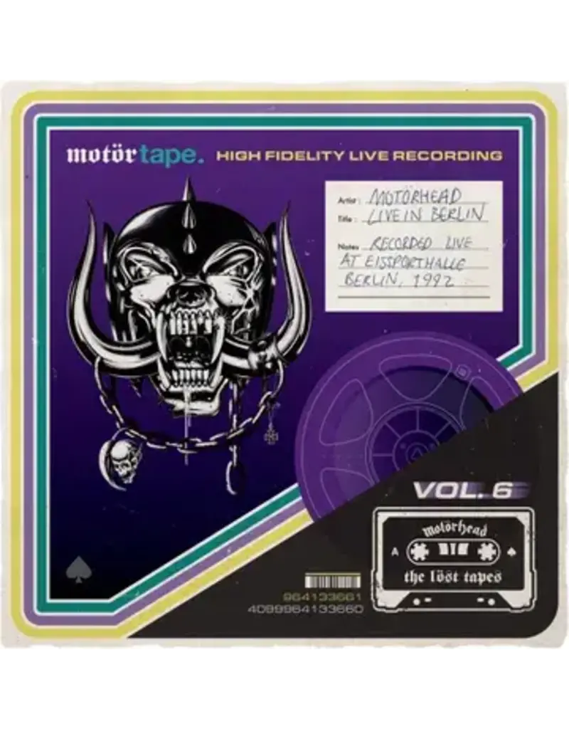 (LP) Motorhead - The Lost Tapes: Vol. 6 (Live in Berlin 1992) (2LP ...