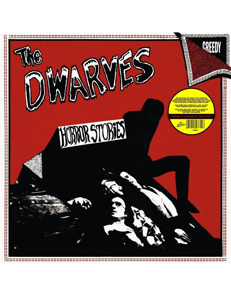 (LP) Dwarves - Horror Stories (Red Vinyl) - Dead Dog Records