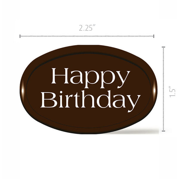 Chocolate Plaques - Pastry Depot