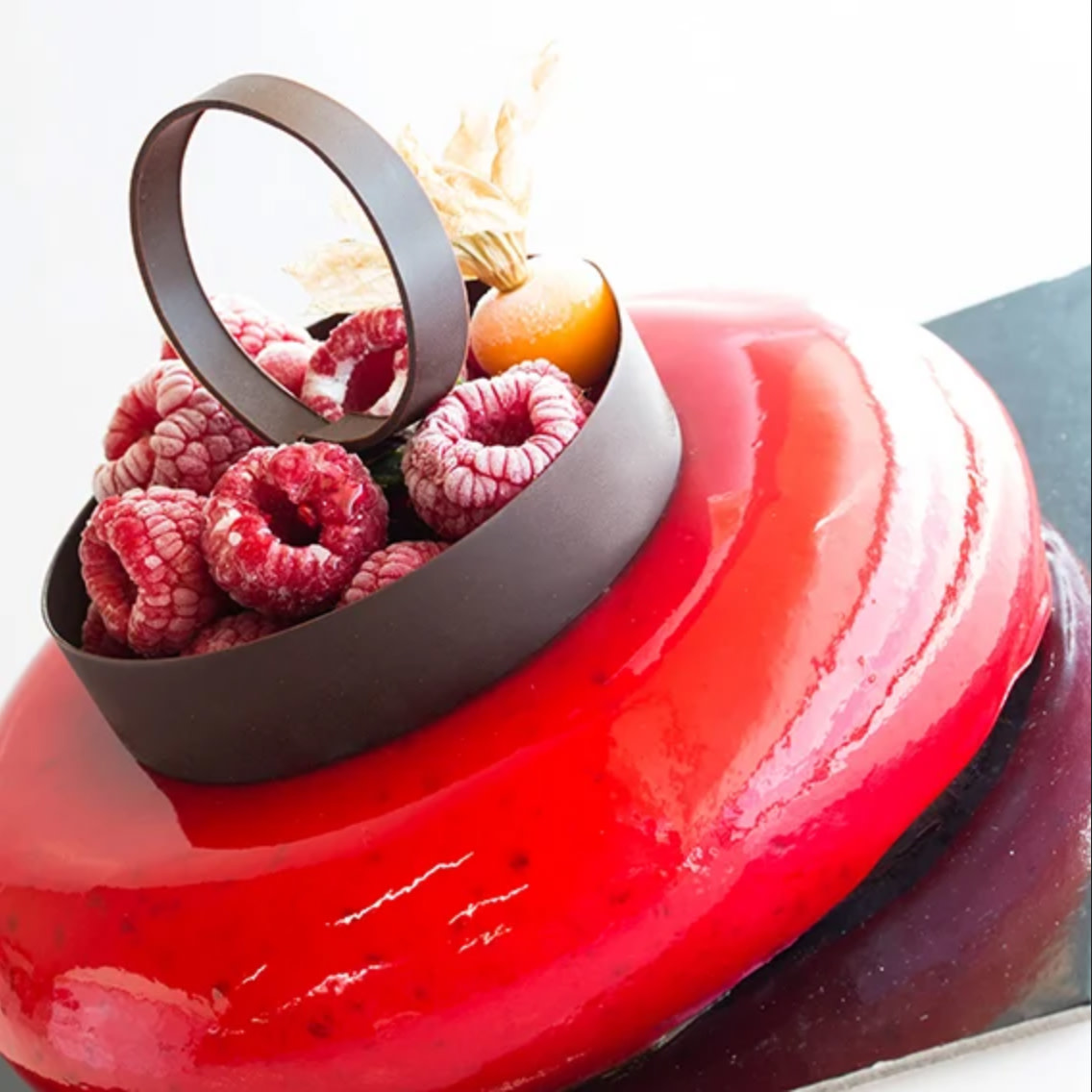 Irca Mirror Glaze Raspberry 3kg/6.6lb 01030388 - Pastry Depot