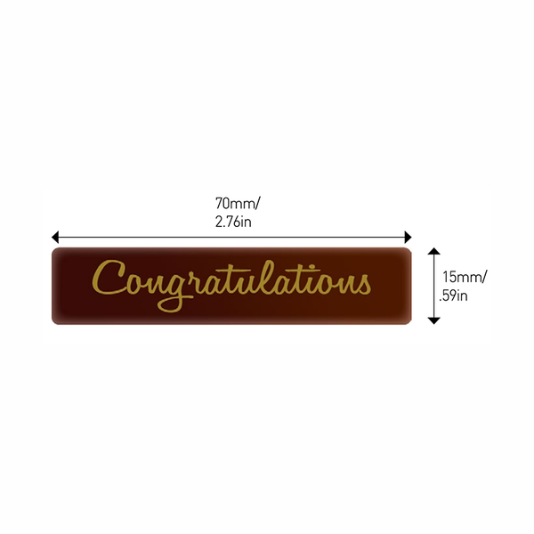 Chocolate Plaques - Pastry Depot