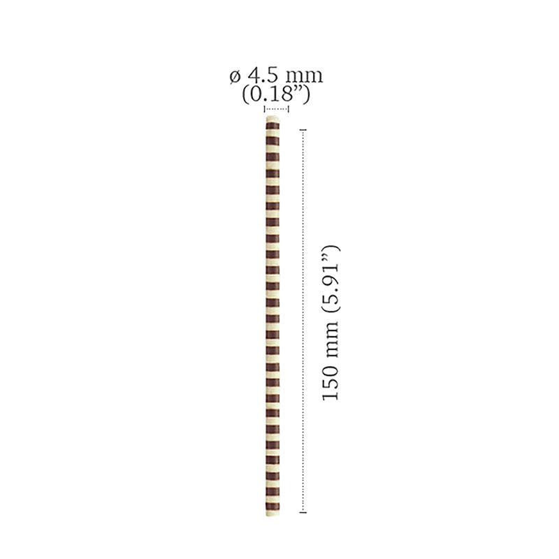 Dobla Dark/White Chocolate Mikado XL 6" (220 ct) - Pastry Depot