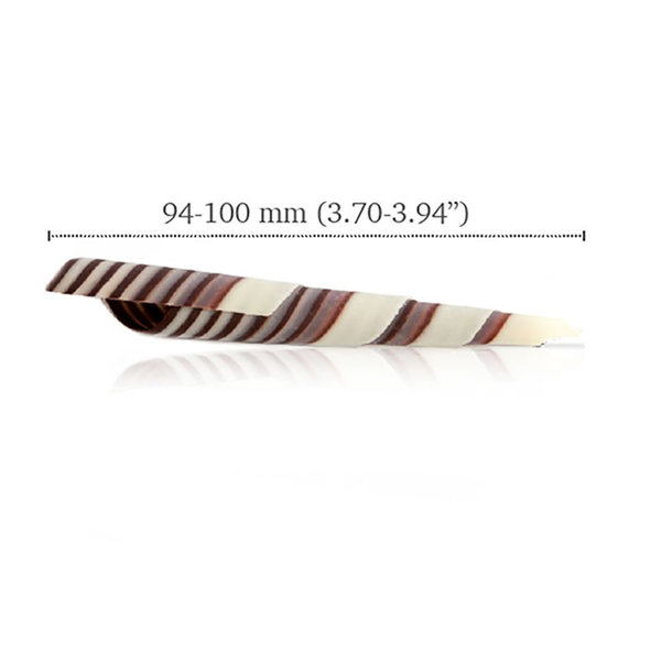 Dobla Dark/White Chocolate Mikado XL 6" (220 ct) - Pastry Depot