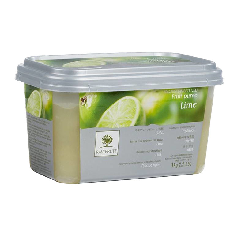 Ravifruit Lime Puree 2.2 lb - Pastry Depot