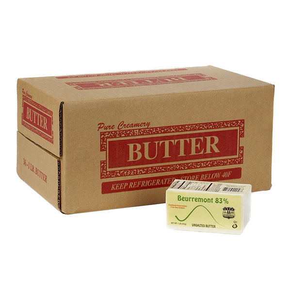 Beurremont - Tourage Butter in Sheets 82%, 2.2lb(box of 10) - Pastry Depot
