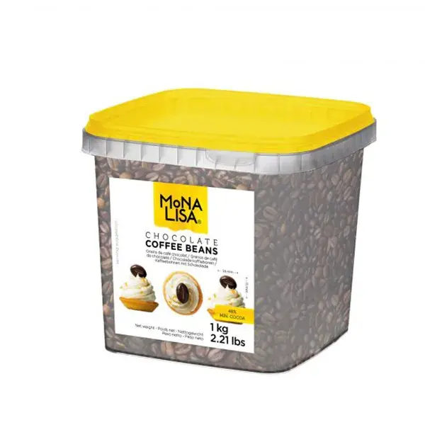 Mona Lisa - Chocolate Coffee Beans - 2.2 lb - Pastry Depot