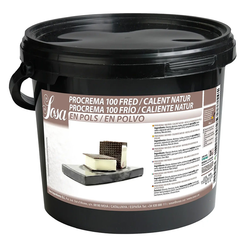 Sosa - Procrema 100 Cold / Hot Stabilizer - 3 kg - Pastry Depot