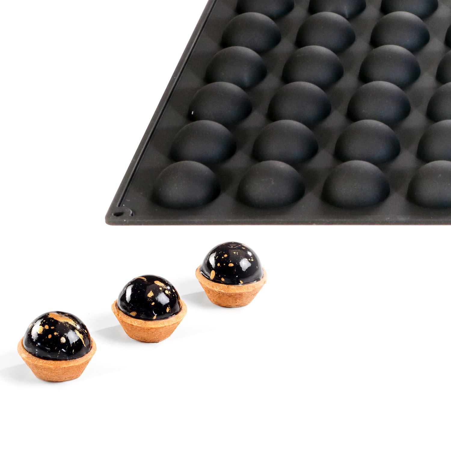 Martellato - Mini Sphere Silicone Mold (96 cavity) - Pastry Depot