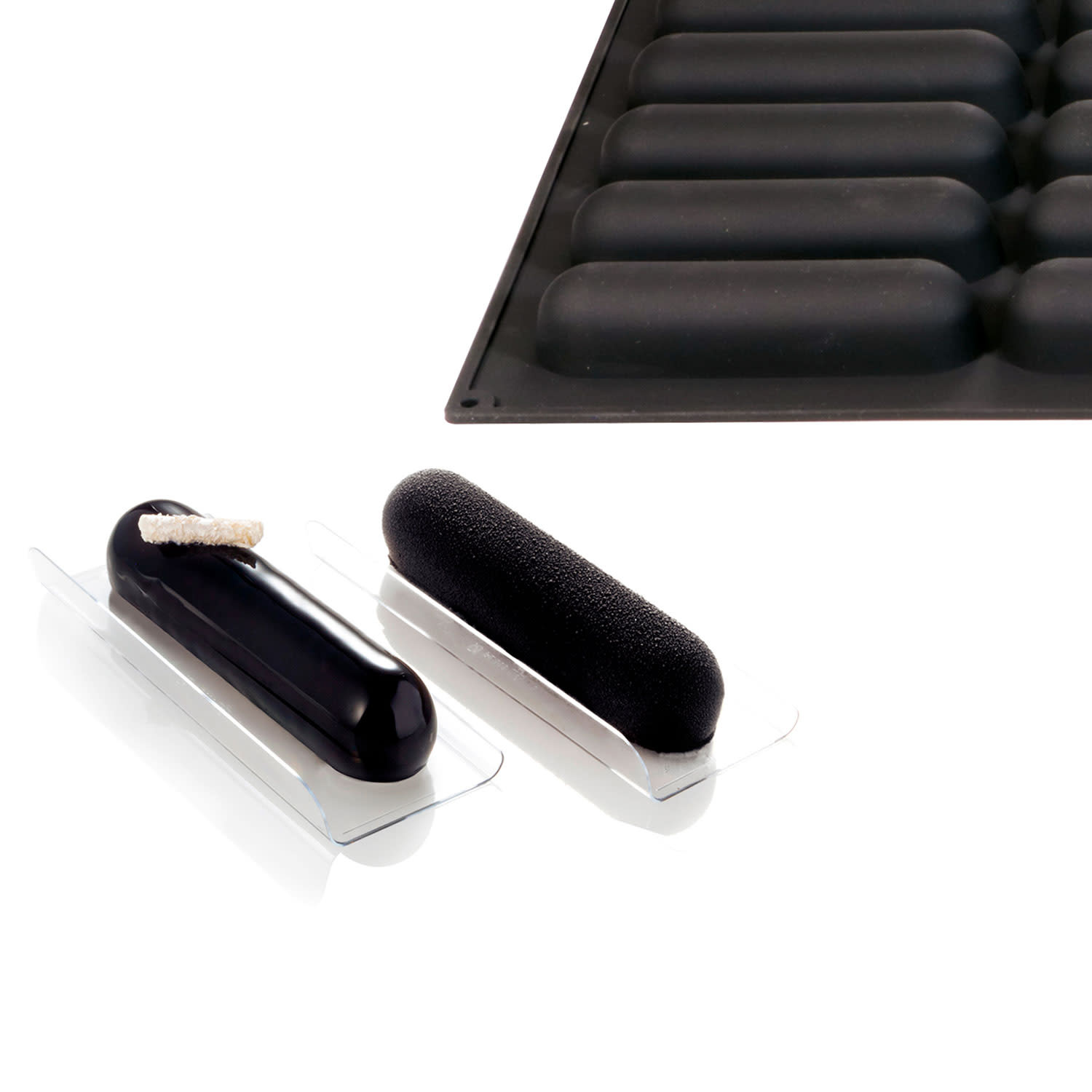 Martellato - Eclair Silicone Mold (28 cavity) - Pastry Depot