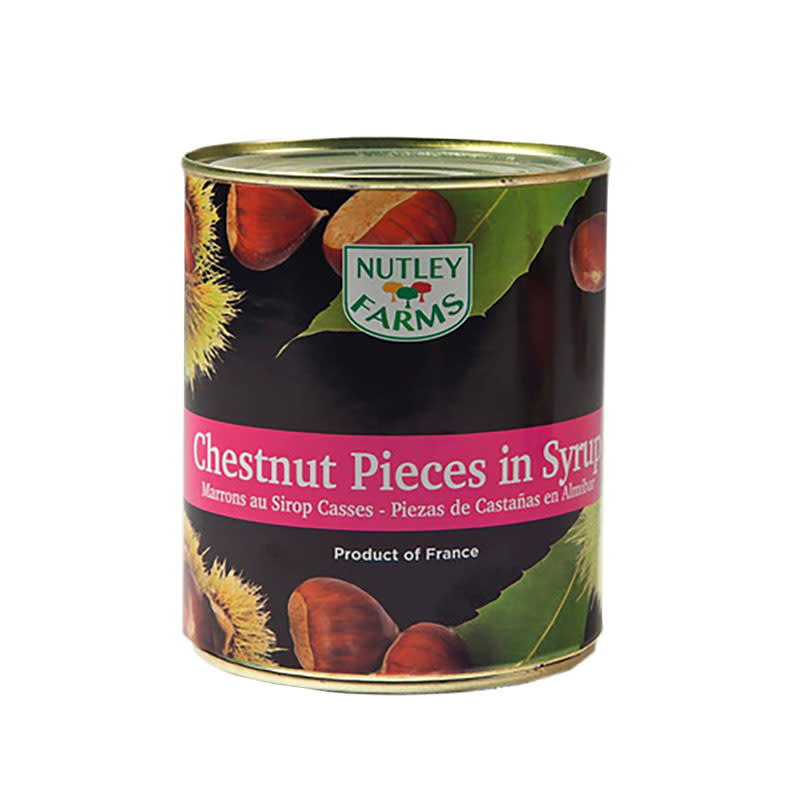 Nutley Farms - Chestnut Pieces in Syrup - 2.3 lb (box of 12) - Pastry Depot