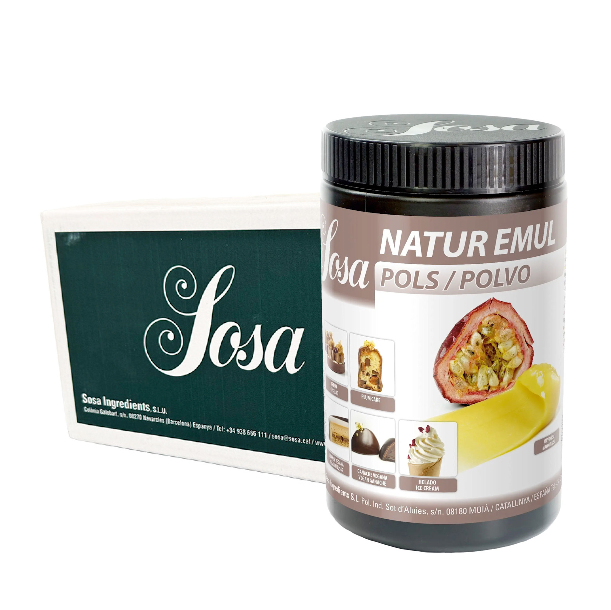 Sosa - Natur Emul - 500 g (box of 6) - Pastry Depot