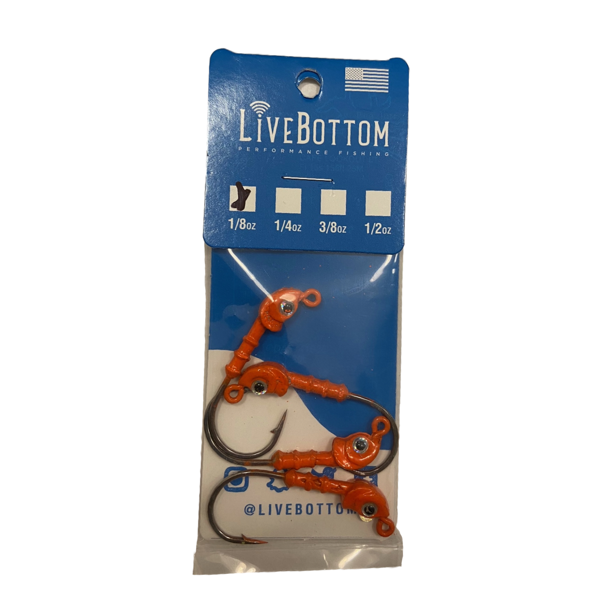 Live Bottom LiveBottom LBFM18-RD Flats Minnow 1/8oz Red 4 Cd ...