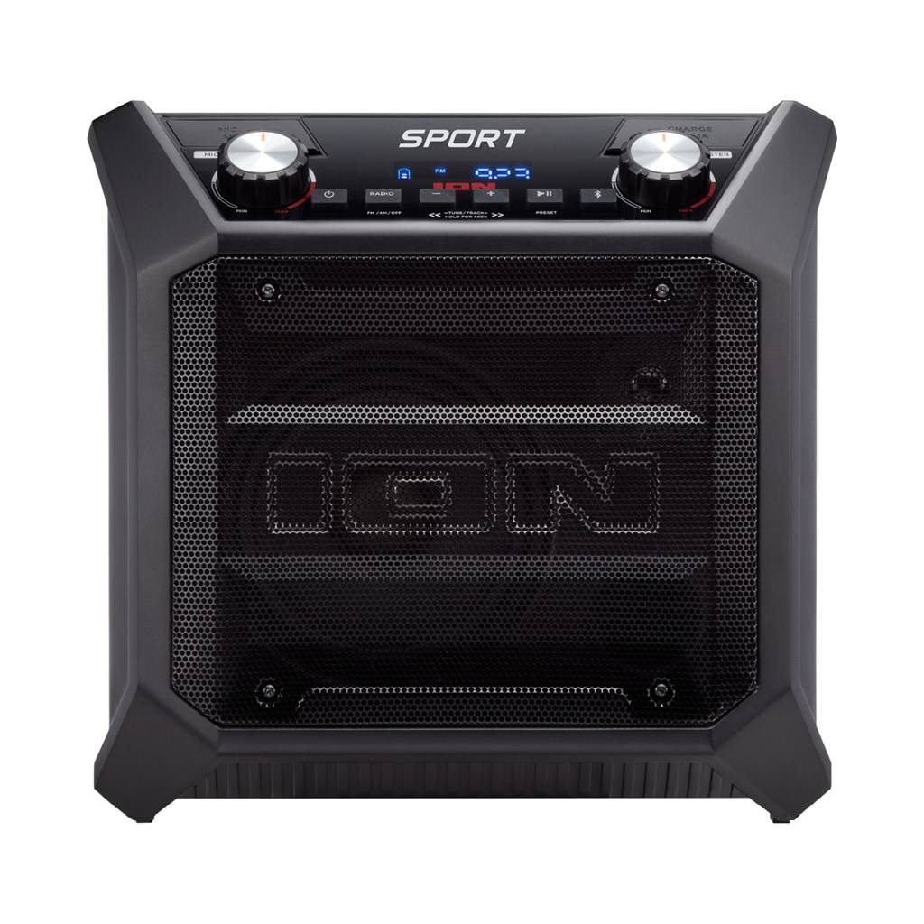 ION Audio Tailgater Sport Portable Karaoke Bluetooth Speaker IPA84 ...