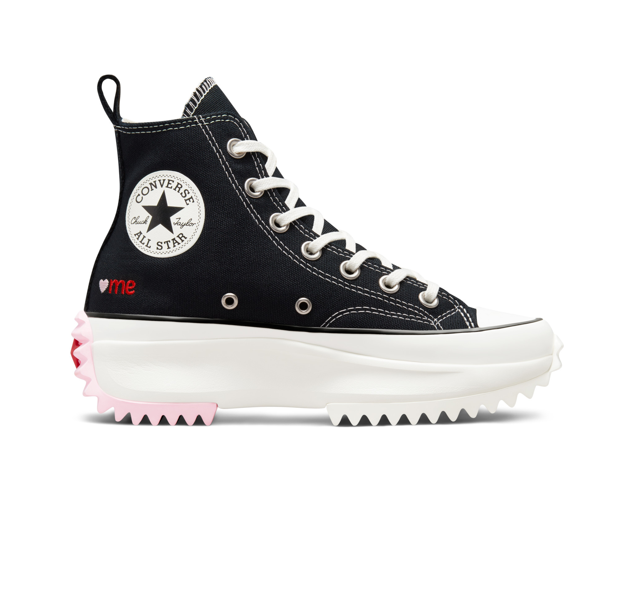 CONVERSE RUN STAR HIKE HI BLACK/UNIVERSITY RED A01598C - Boutique X20 MTL