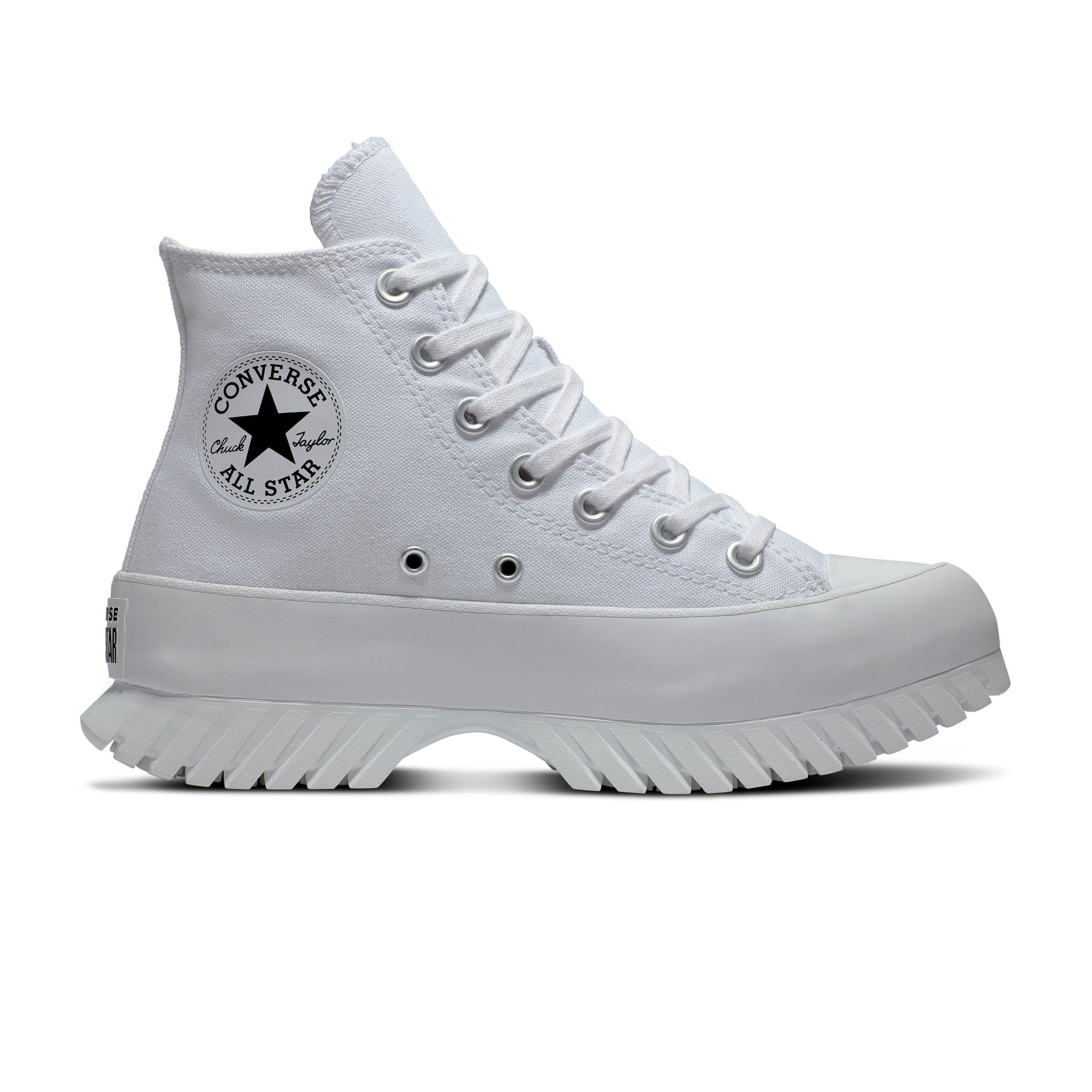 CONVERSE Chuck Taylor All Star LUGGED 2.0 HI WHITE/EGRET/BLACK A00871C ...