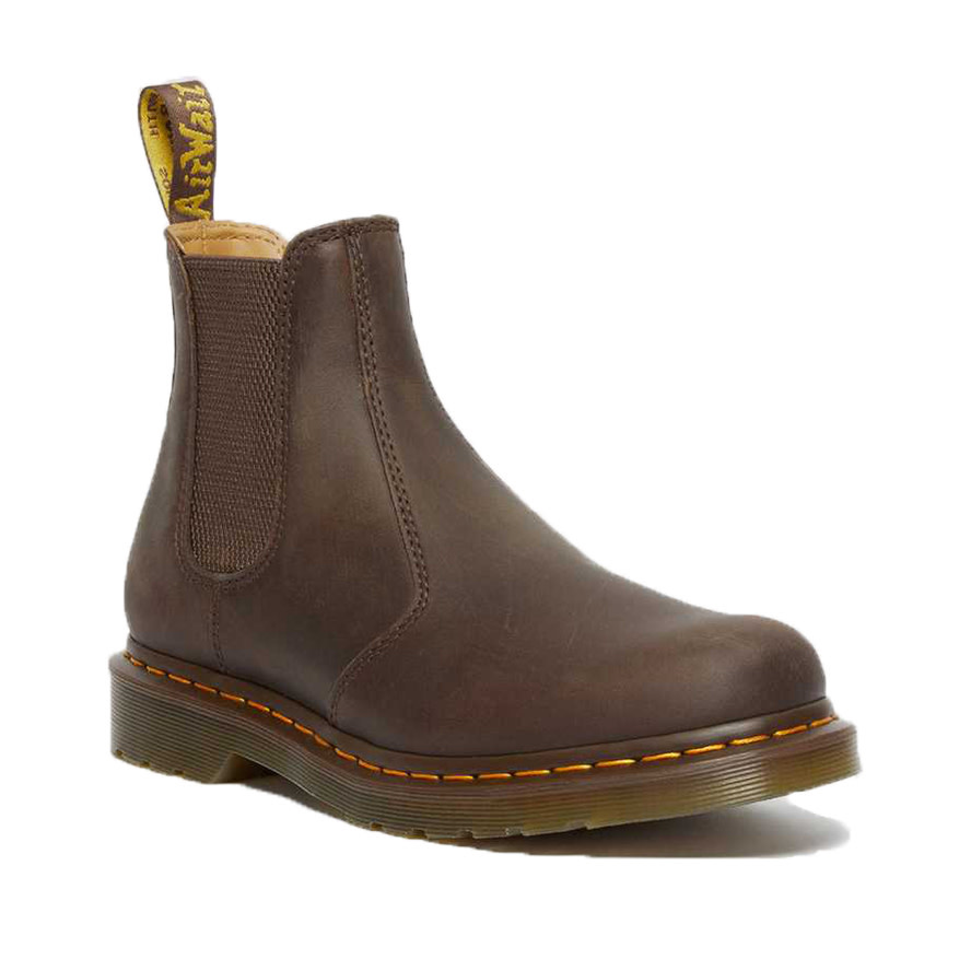 DR. MARTENS 2976 YS DARK BROWN CRAZY HORSE - R27486201 - Boutique X20 MTL