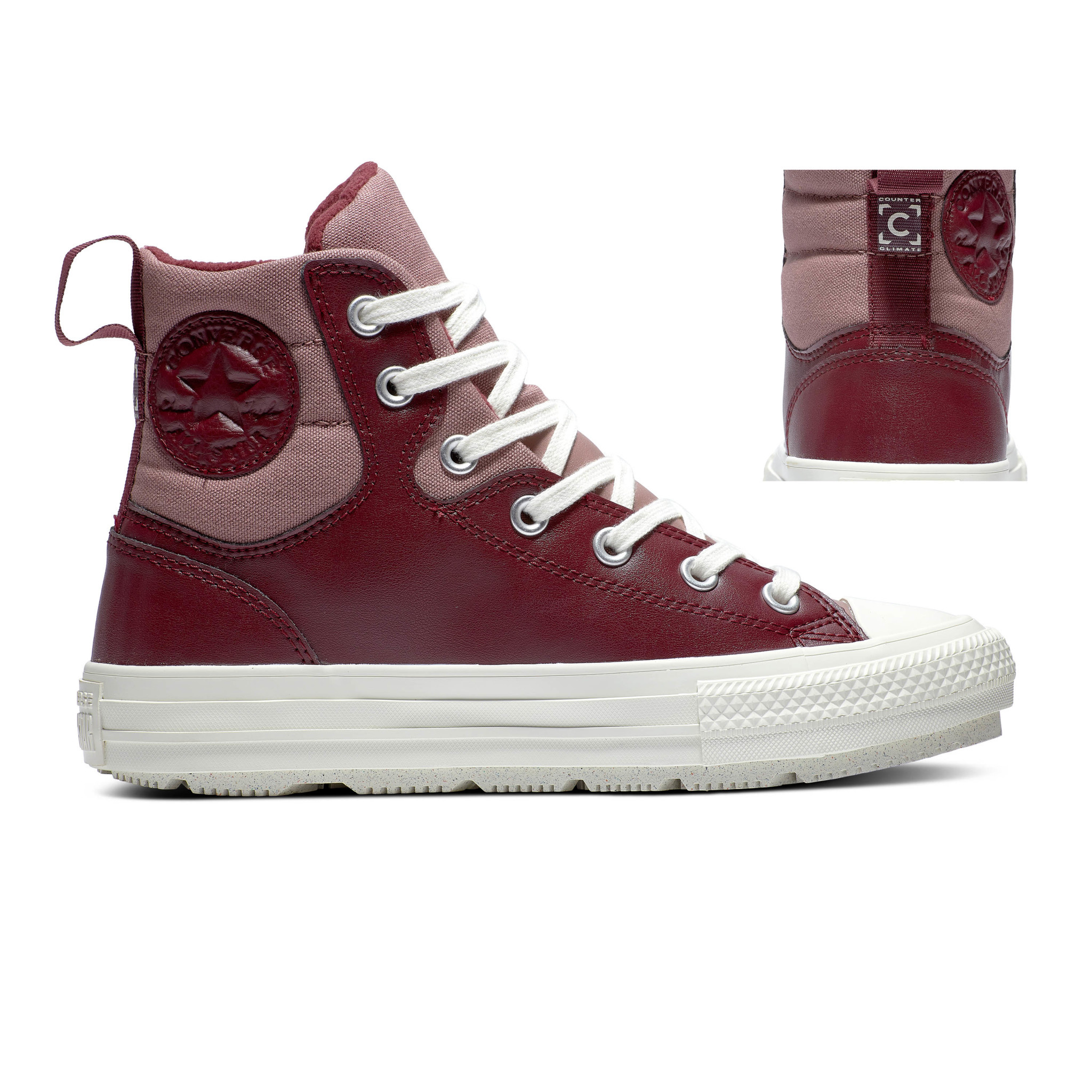 CONVERSE BOOTS BERKSHIRE HI DARK BEETROOT/SADDLE CC22BED - A00914C ...