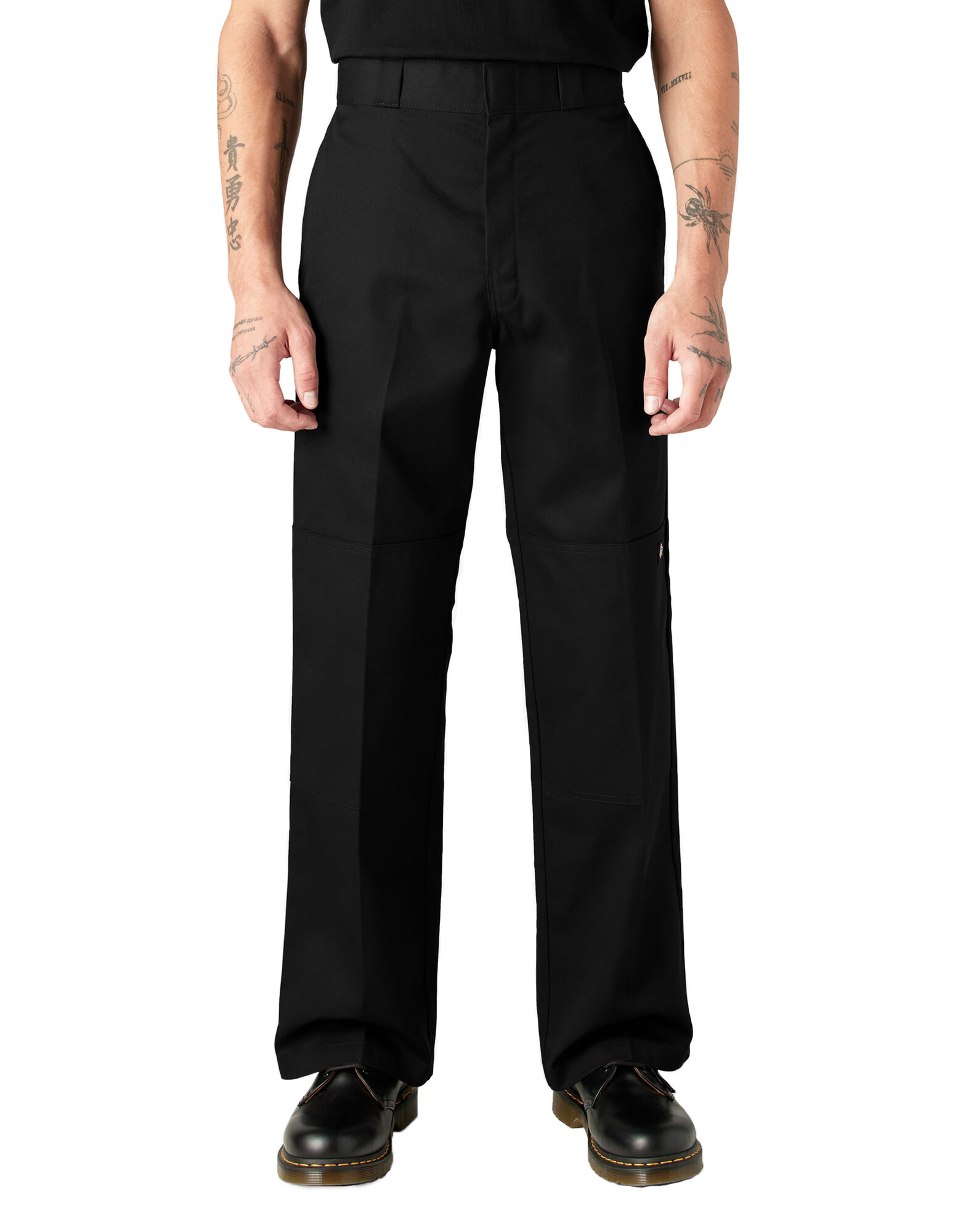 DICKIES Loose Fit Double Knee Work Pants Black - 85283BK - Boutique X20 MTL