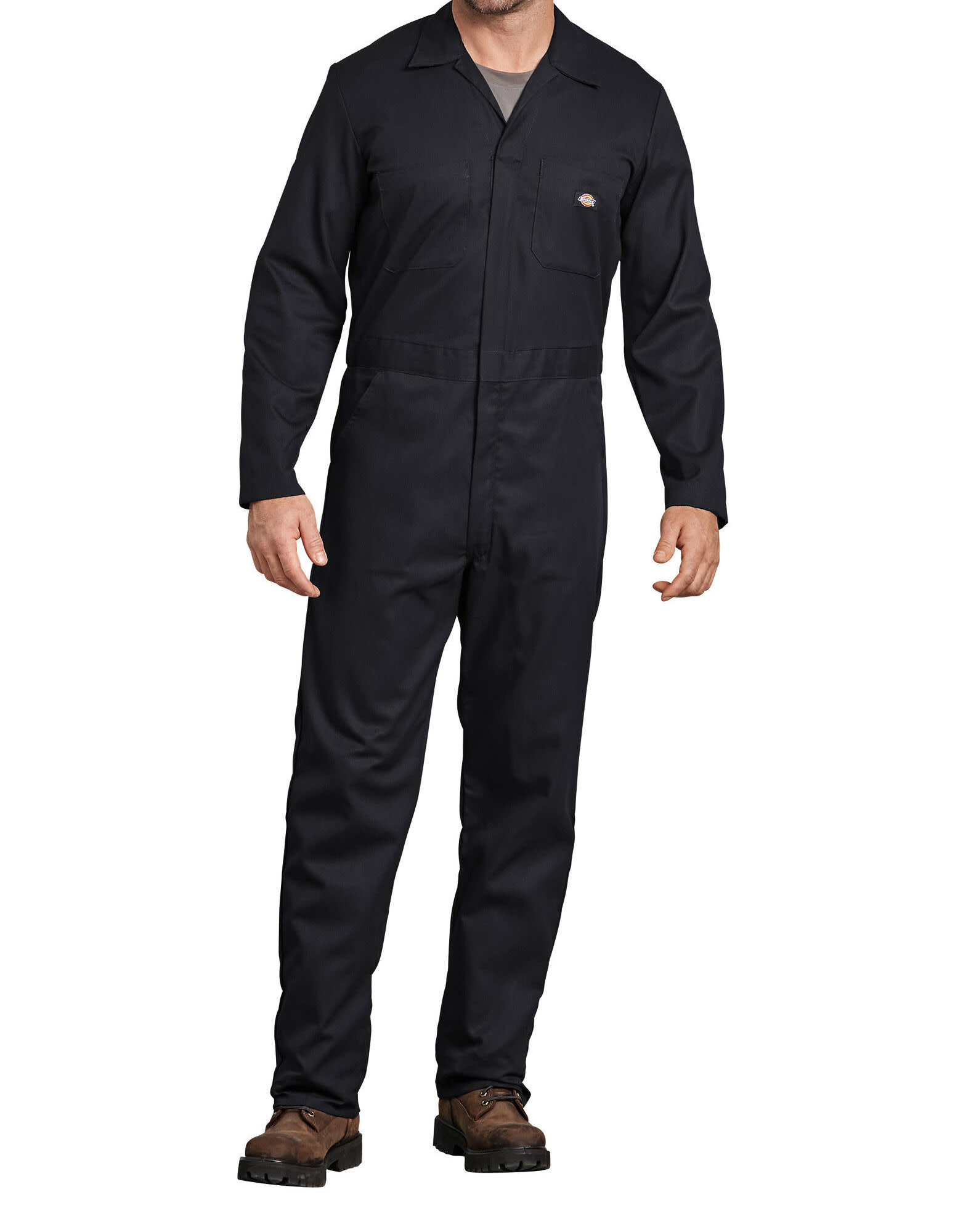 DICKIES FLEX Long Sleeve Coveralls Black - 48274BK - Boutique X20 MTL