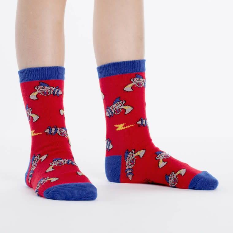 - Youth Ray Guns Crew Socks - Boutique X20 MTL