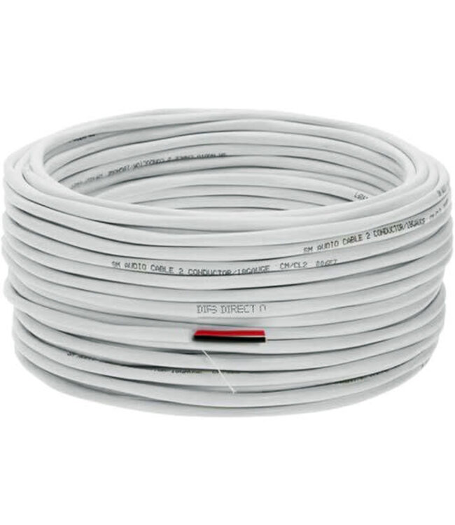 12AWG CL2-Rated 2-Conductor Speaker Wire Cable for In-Wall Installation ...