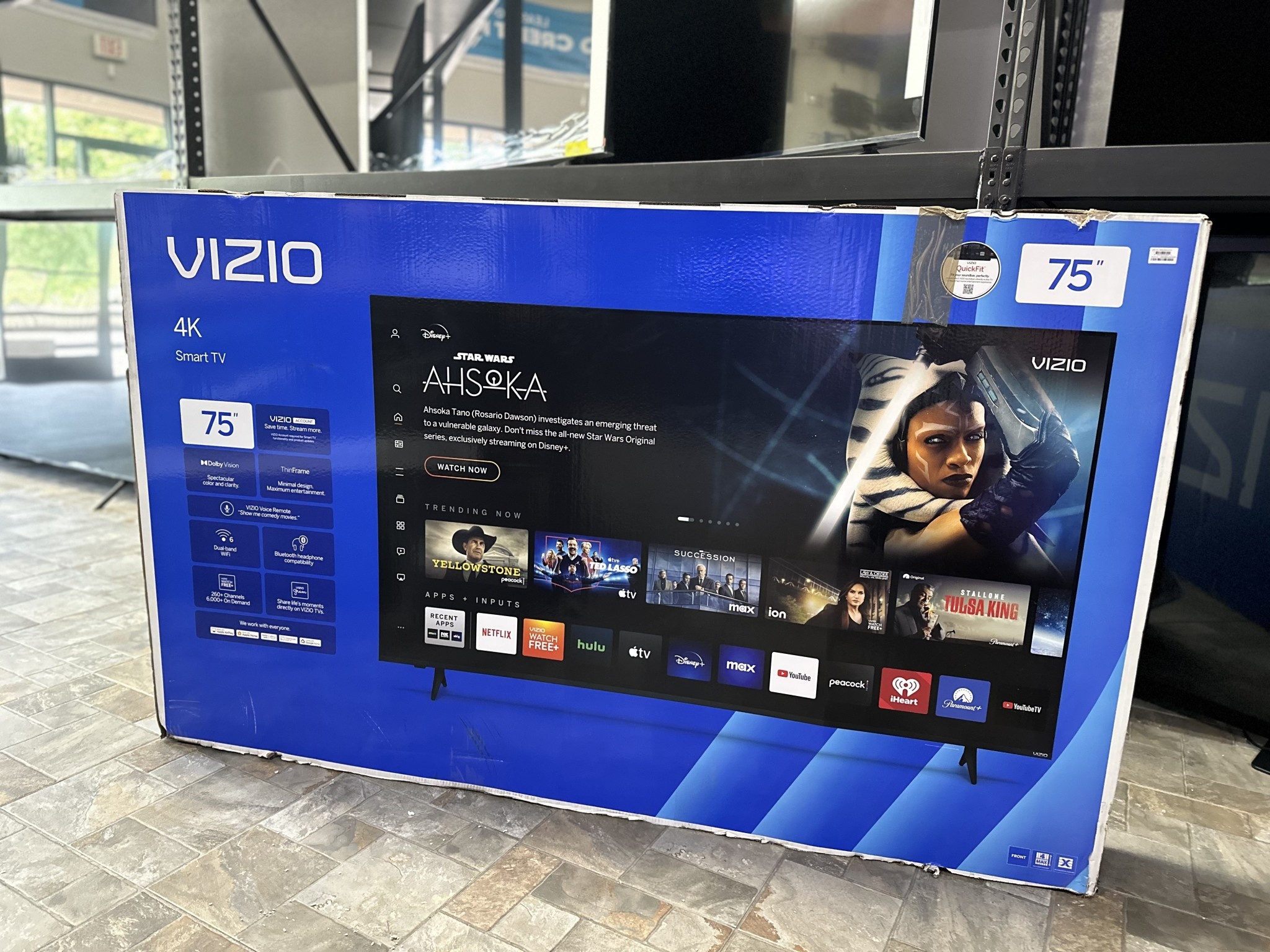 75" Vizio 4K QLED HDR Smart V4K75C-0804 - Best Deal in Town
