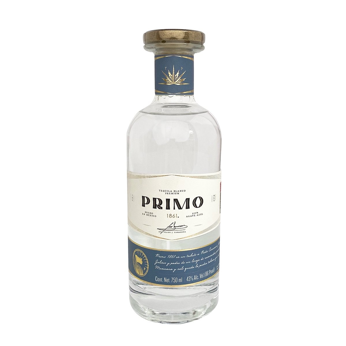 Primo Tequila Blanco 750ml - Cask Fine & Rare Wine