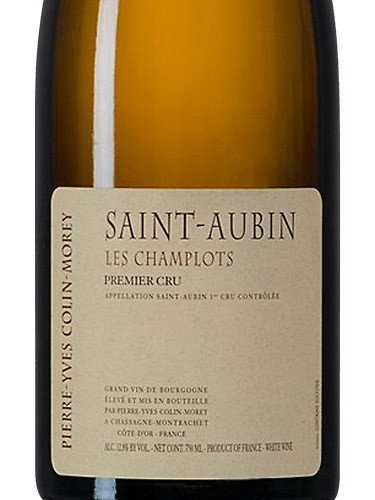 Pierre-Yves Colin-Morey Saint-Aubin Les Champlots 2023 750ml - Cask ...