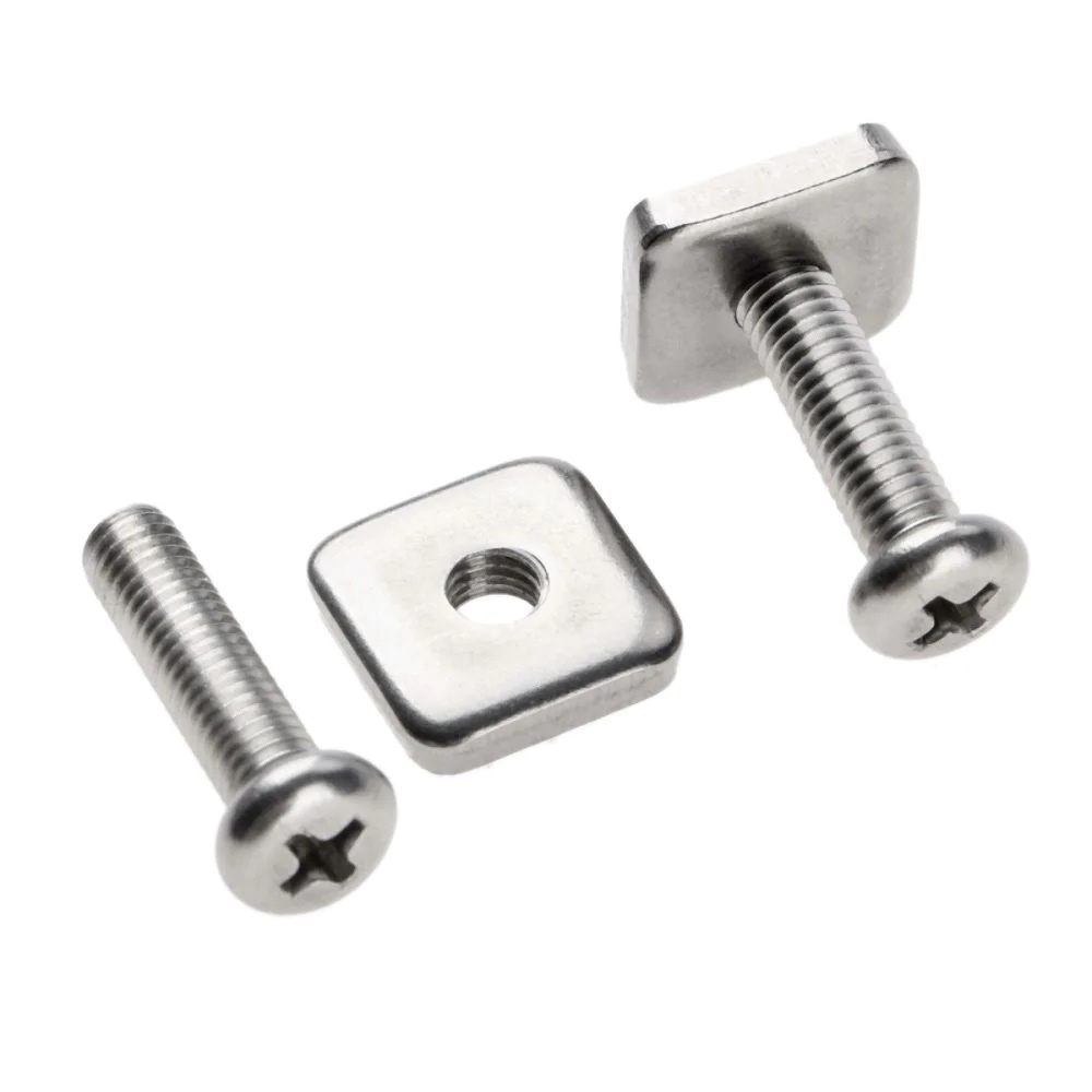 Stainless Steel Screw & Fin Plate