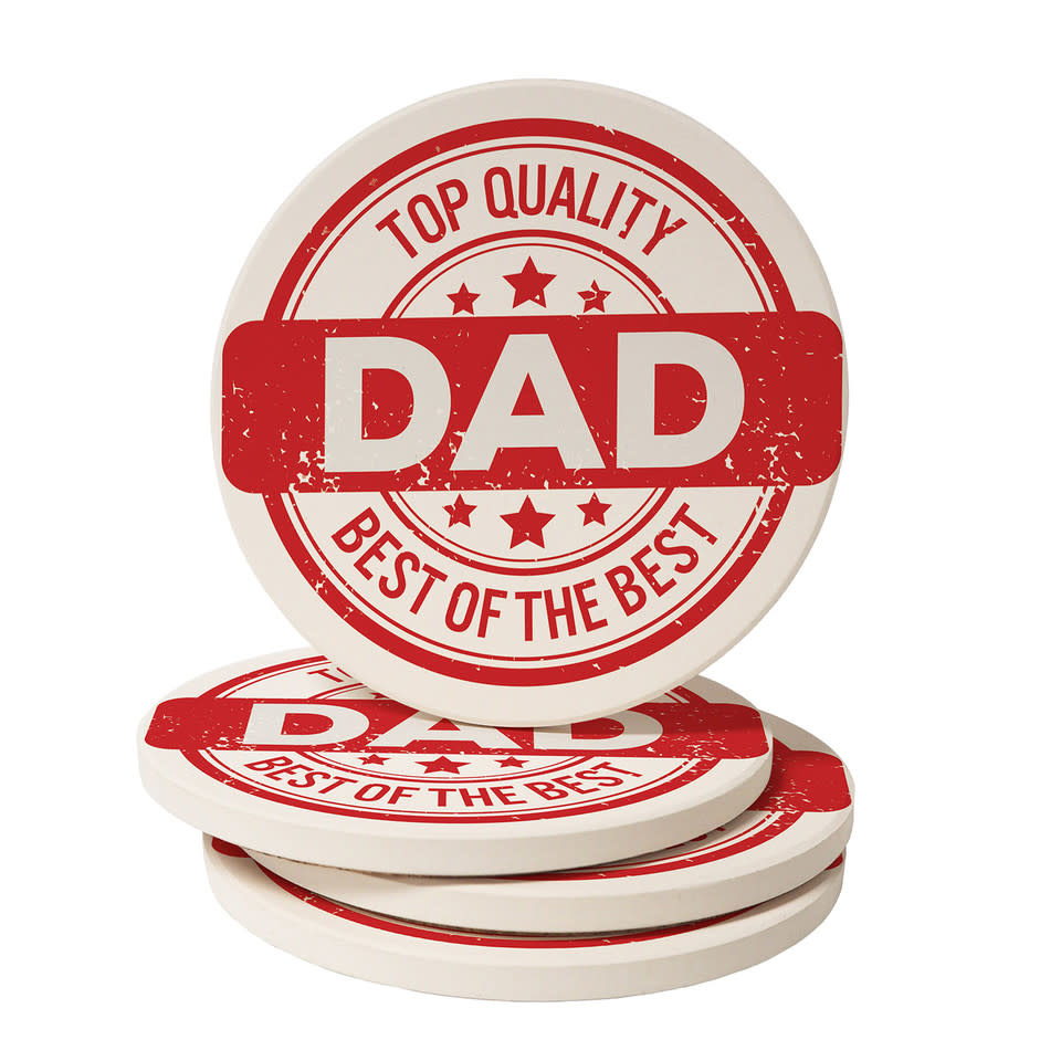 Top Quality Dad Coaster Set - Prestonwood Bookstore