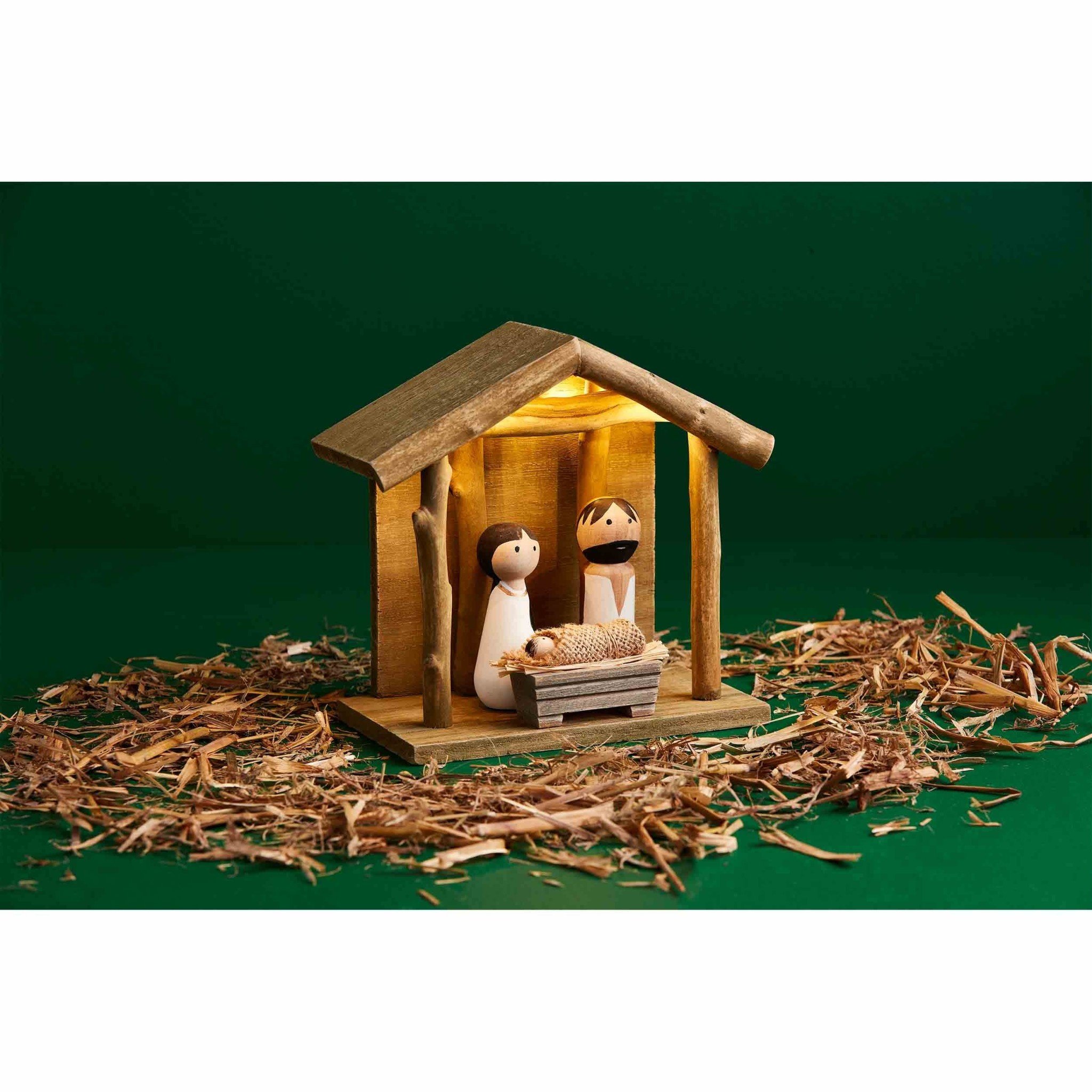 LIGHT UP NATIVITY SCENE - Prestonwood Bookstore