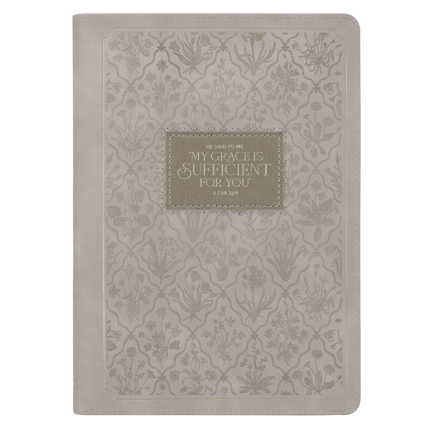 Inspirational Zippered Journal, My Grace is Sufficient for You ...