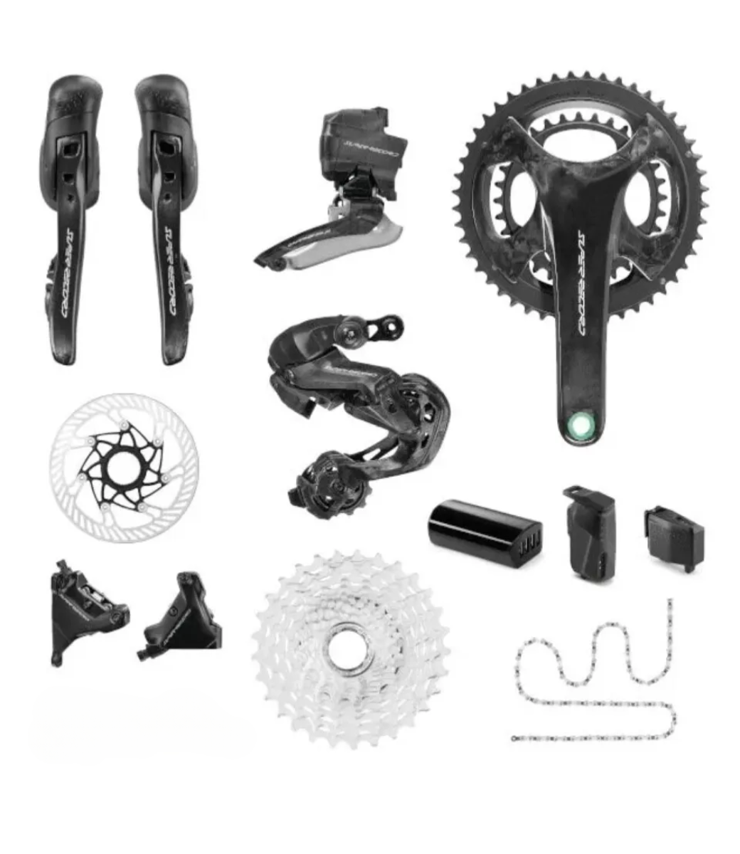 Campagnolo Super Record Wireless Groupset 34-50 172.5mm 10-29 140/160 - No Boundaries Sport