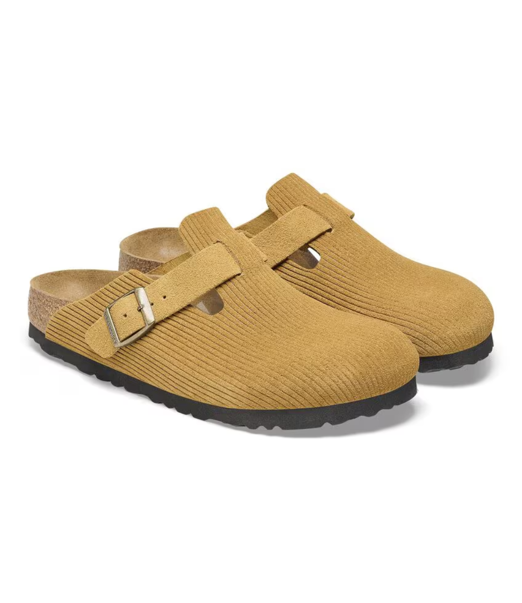 Birkenstock Boston Suede Embossed - No Boundaries Sport