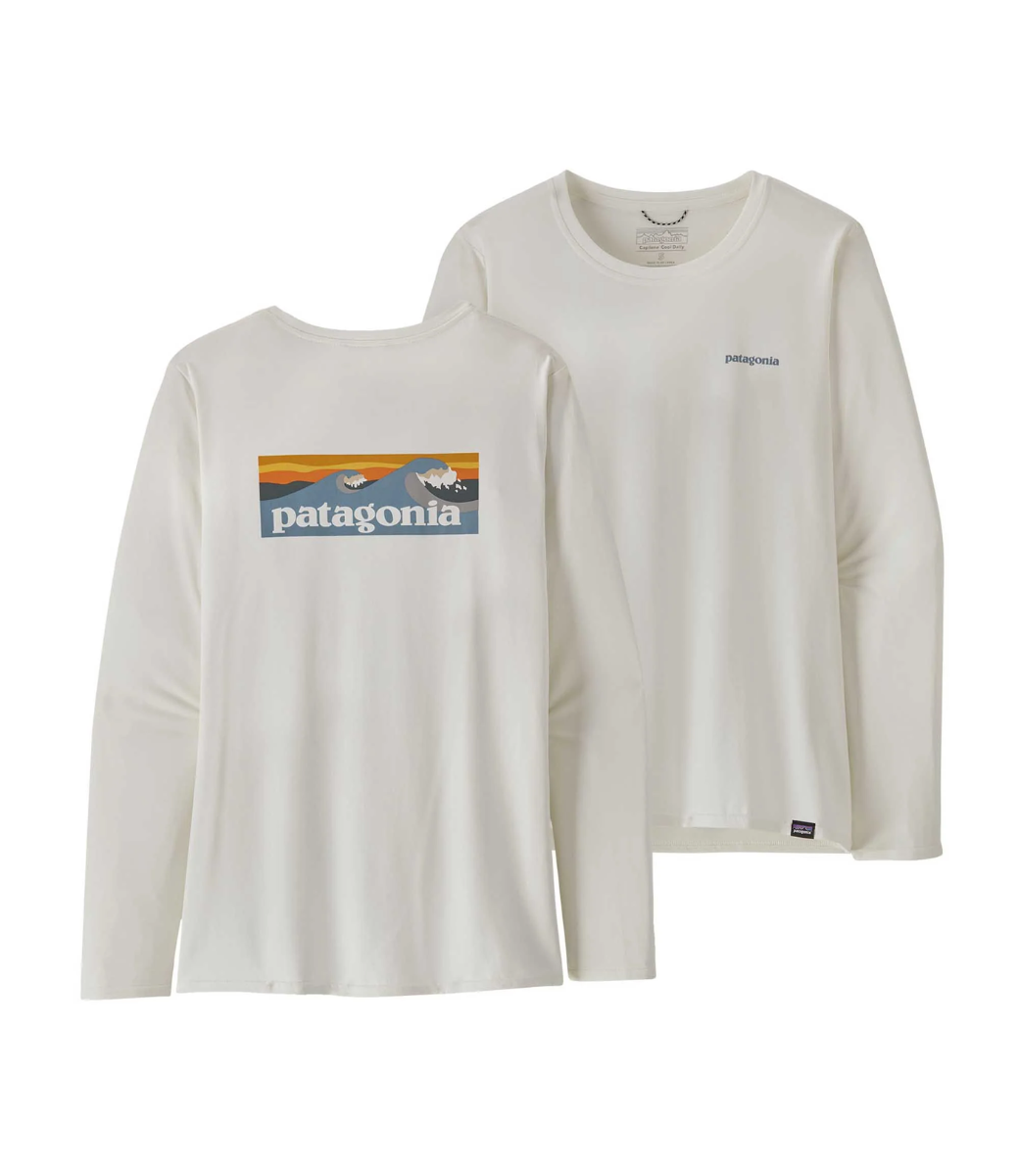 Patagonia Women's Long-Sleeved Capilene Cool Daily Graphic Shirt ...
