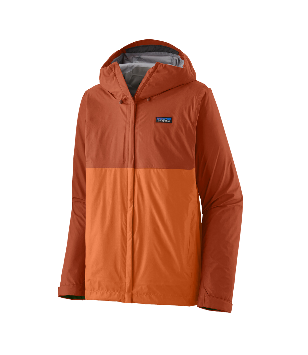 M's Torrentshell 3L Rain Jkt Redtail Rust L - No Boundaries Sport