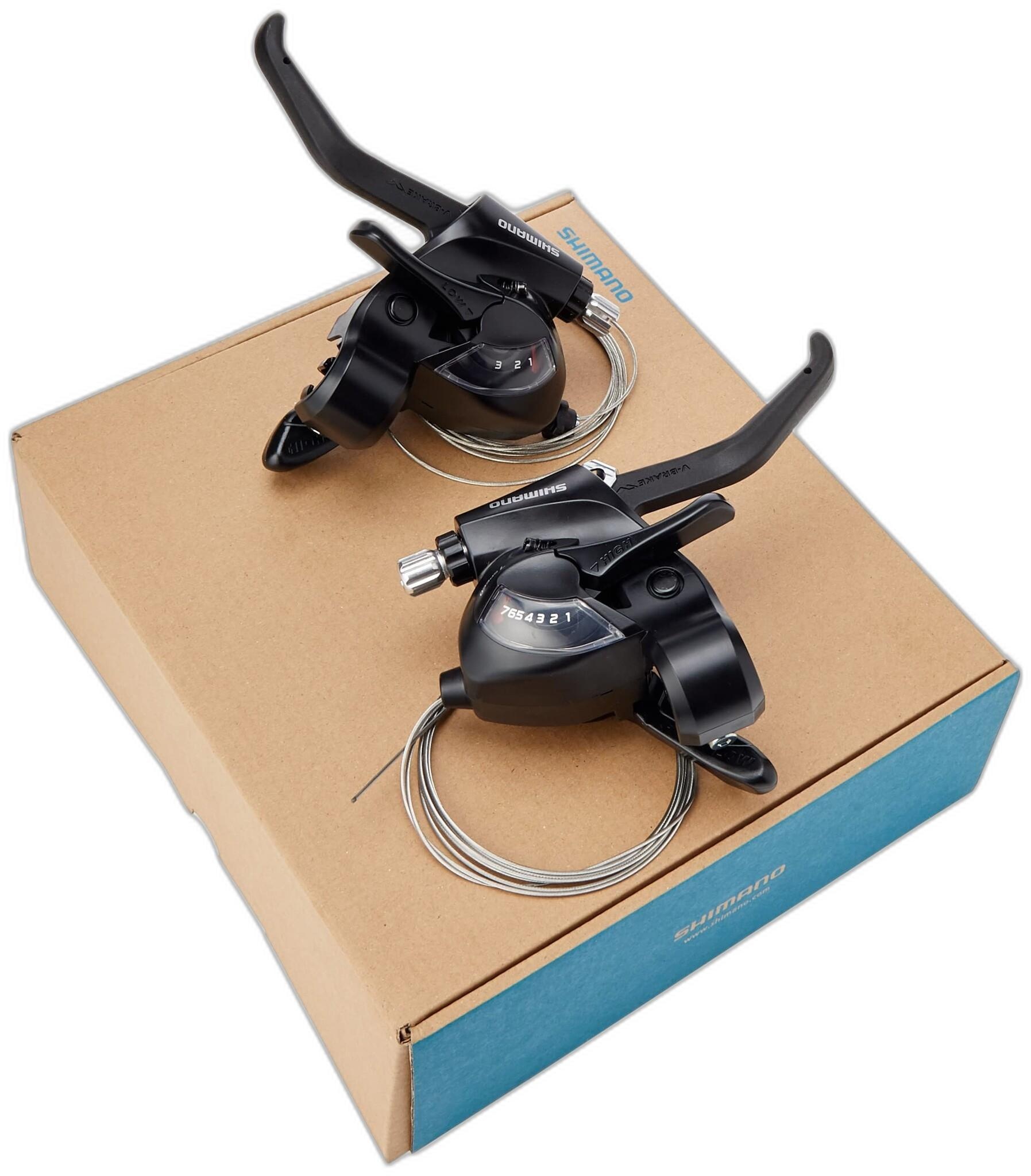Shimano ST-EF41 3X7-Sp EZ Fire Brake Lever Set | No Boundaries - No ...