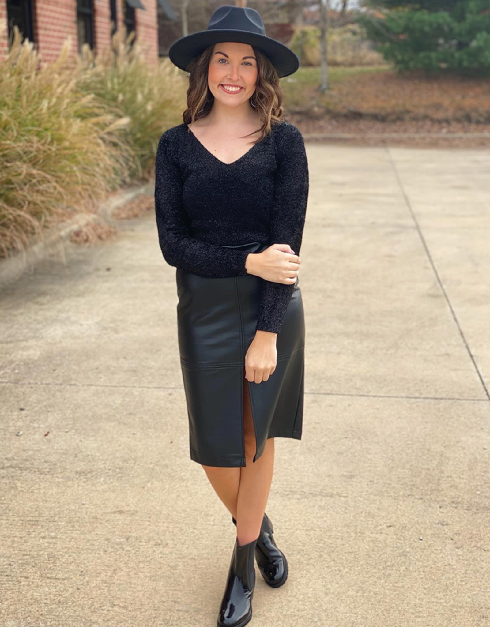 Black Sparkle Sweater
