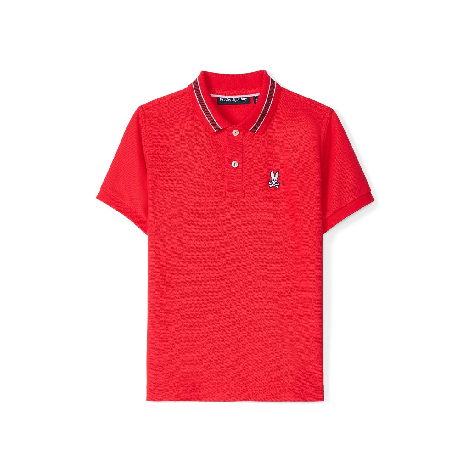 Red Jax Pique Polo - Polliwogs Children's Boutique
