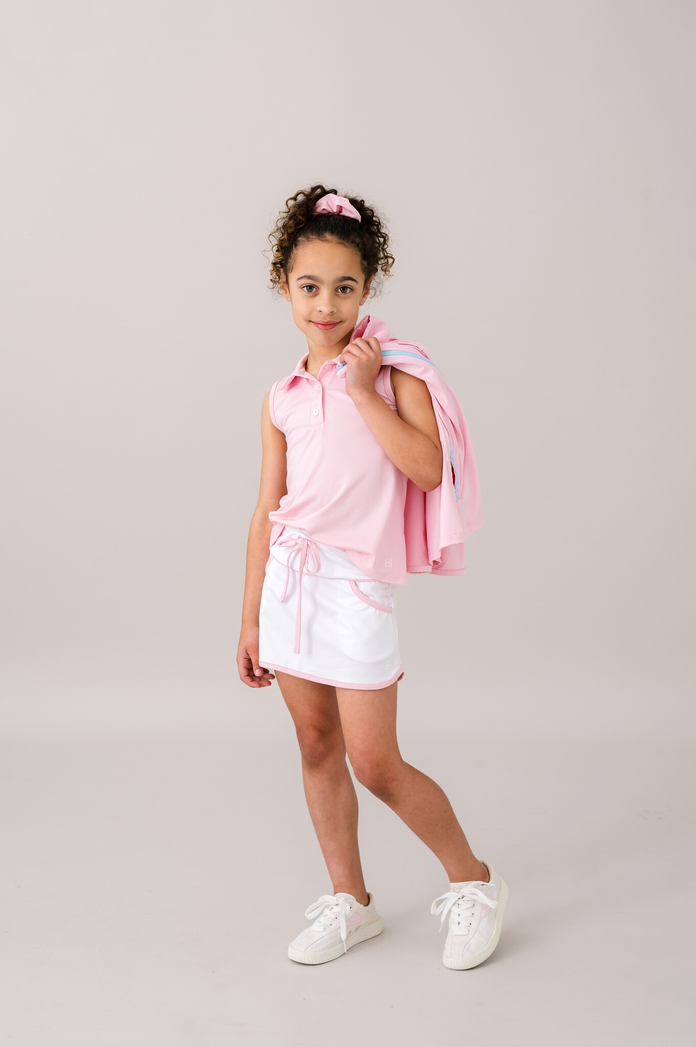 Cotton Candy Pink Gabby Tank - Polliwogs Children's Boutique