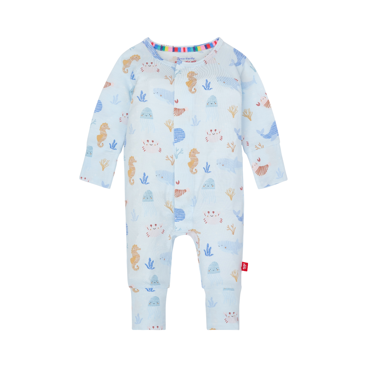 Deep Sea Jubilee Modal Convertible Coverall - Polliwogs Children's Boutique