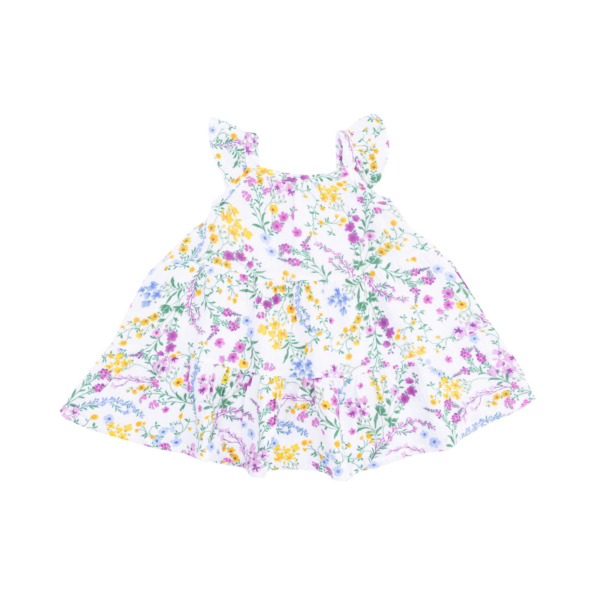 Cottage Climbing Floral Twirly Sundress - Polliwogs Children's Boutique