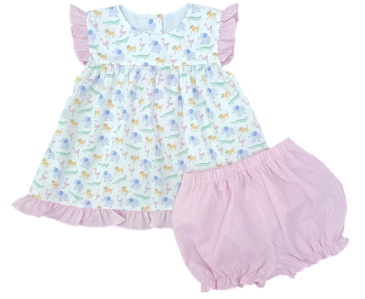 Zoo-Pendous Natalie Bloomer Banded Short Set - Polliwogs Children's ...